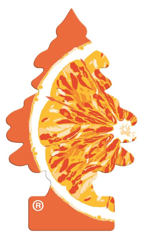 Wunder-Baum Orange Juice 1er Karte - Helix Automotive